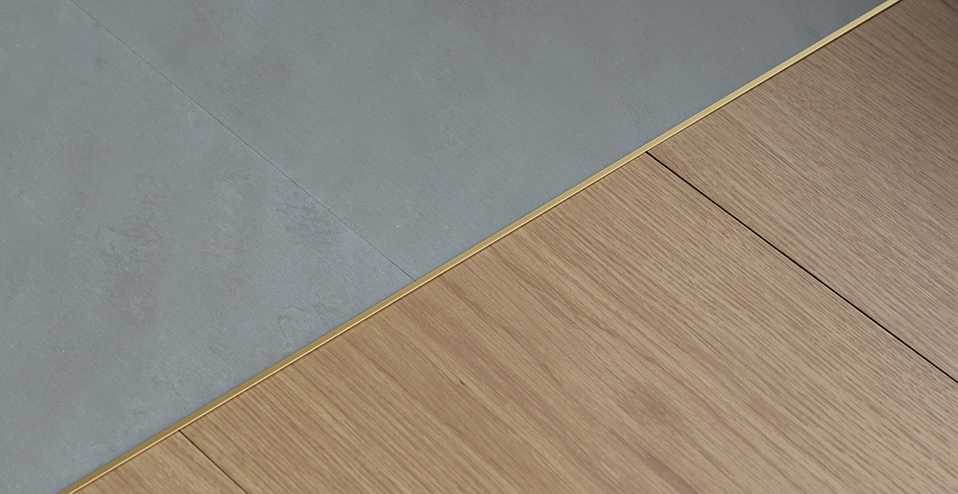 keid アルミ床見切り＜新色ゴールド 2025年5月7日受注開始＞ | 製品情報 | 森田アルミ工業